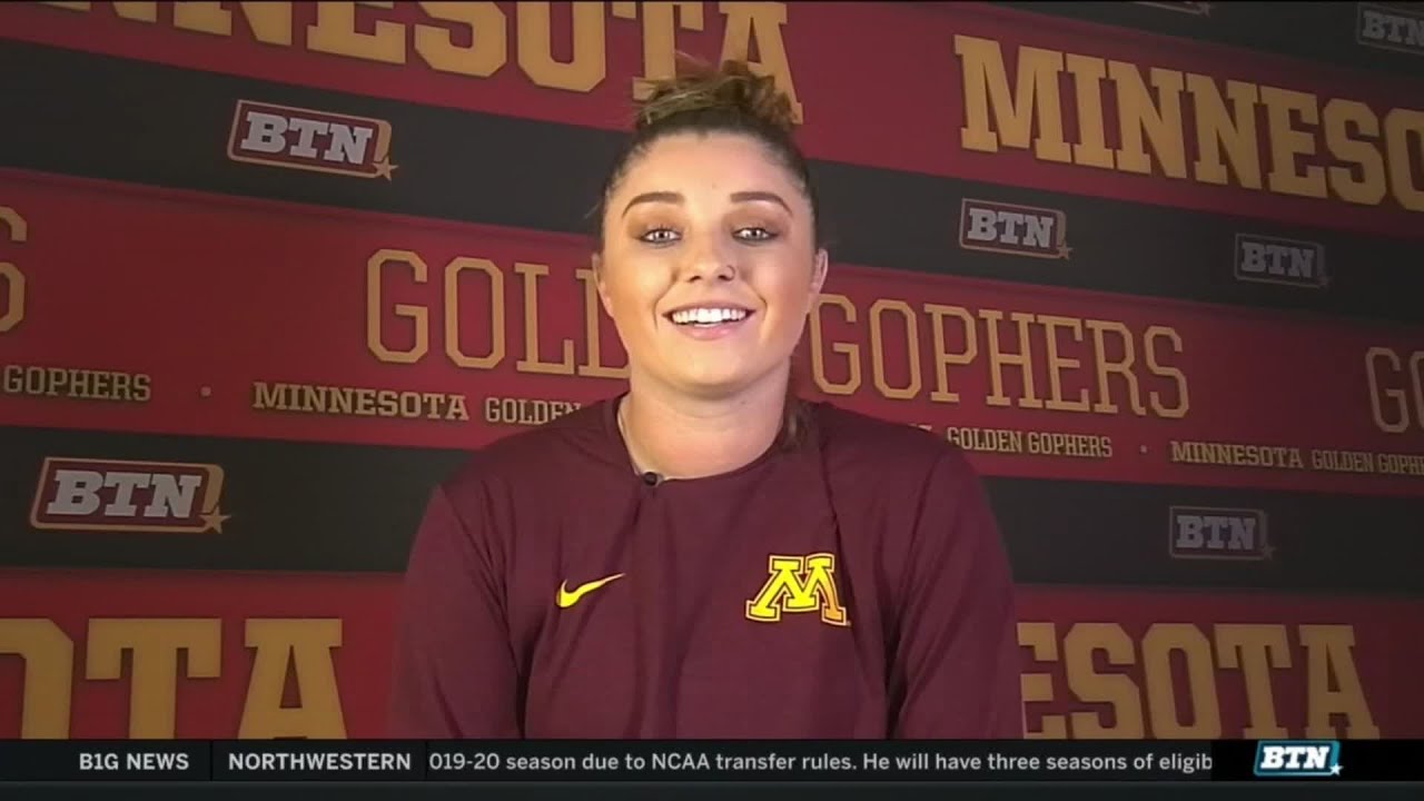 Hope Brandner Talks Gopher Softball in the NCAA Tournament | B1G ...