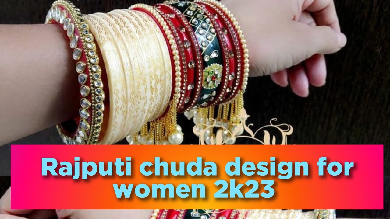 Rajasthani rajputi chuda ke design for bridal 2k23 Traditional and ...