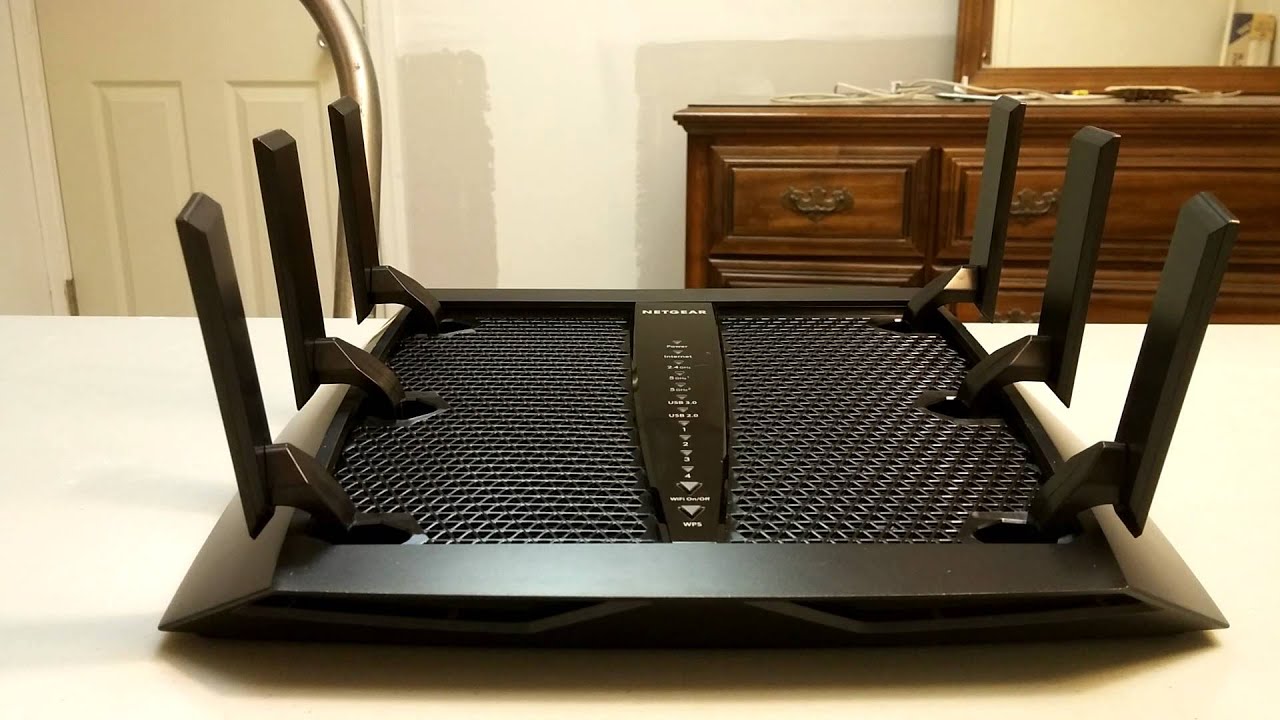 Netgear Nighthawk x6 AC3200 Smart WiFi Router (Tri-Band) Unboxing ...
