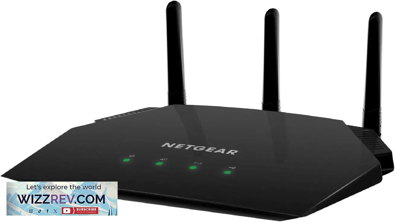 NETGEAR AC1750 Smart WiFi Router WiFi 5 Dual Band Gigabit (R6350 ...