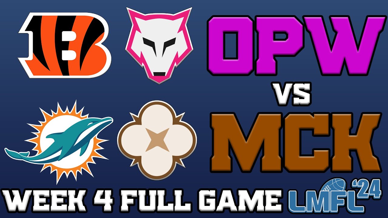 Marcello | OPW vs. Mac | MCK - 2024 LMFL Week 4 Full Game - YouTube