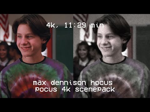 Max Dennison Hocus Pocus 4k Twixtor Scenepack - YouTube