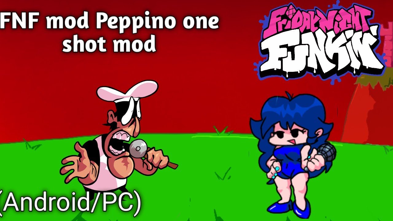 FNF mod Pepino one Shot mod. android zip - YouTube