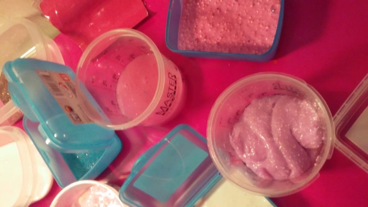 Cele mai frumoase Slime-uri făcute de mine - YouTube