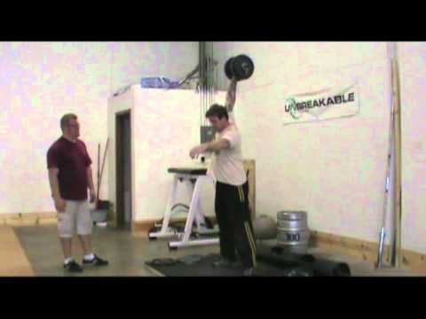 Clash of the Titans: Matt Brouse vs Adam Glass thick handle dumbbell ...