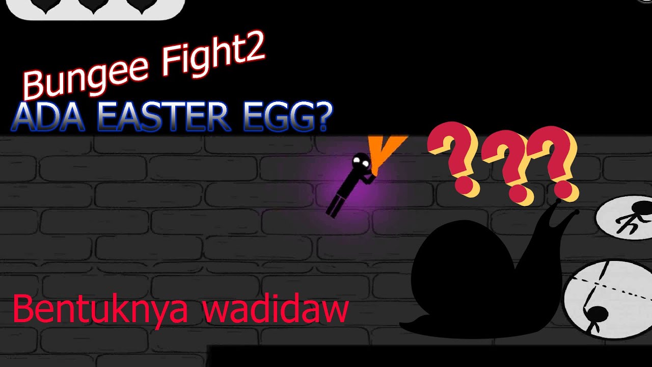 BUNGEE FIGHT 2 ! ada easter egg nya tapi kok bentuk nya giniiii?????????? [Walkthrough2] - YouTube