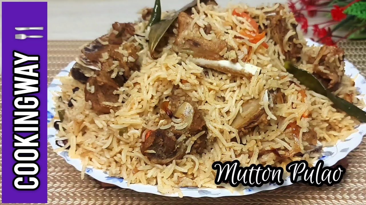 How to make White mutton pulao | Mutton Pulao Banane ka Tariqa | Eid ...