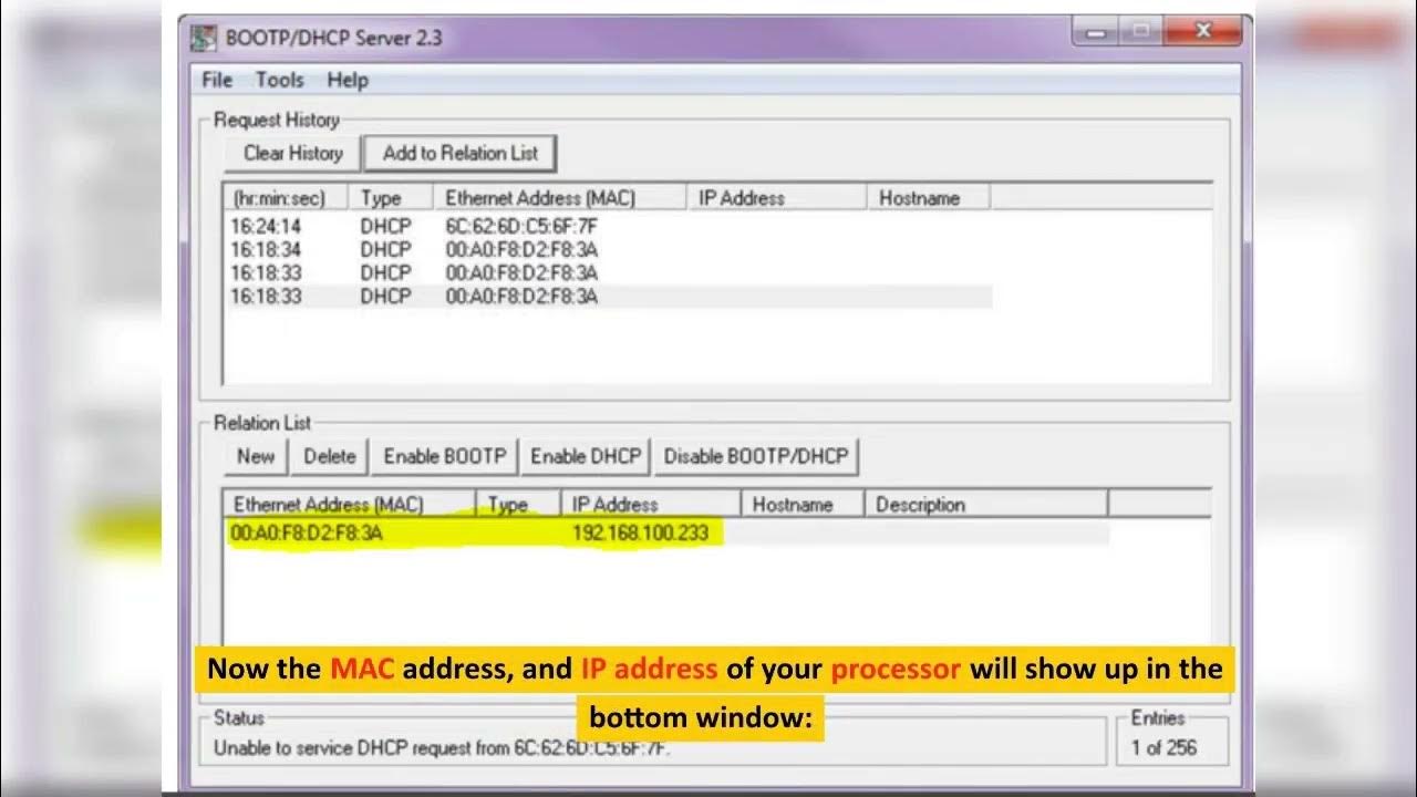 How to Use BootP DHCP Server? - YouTube