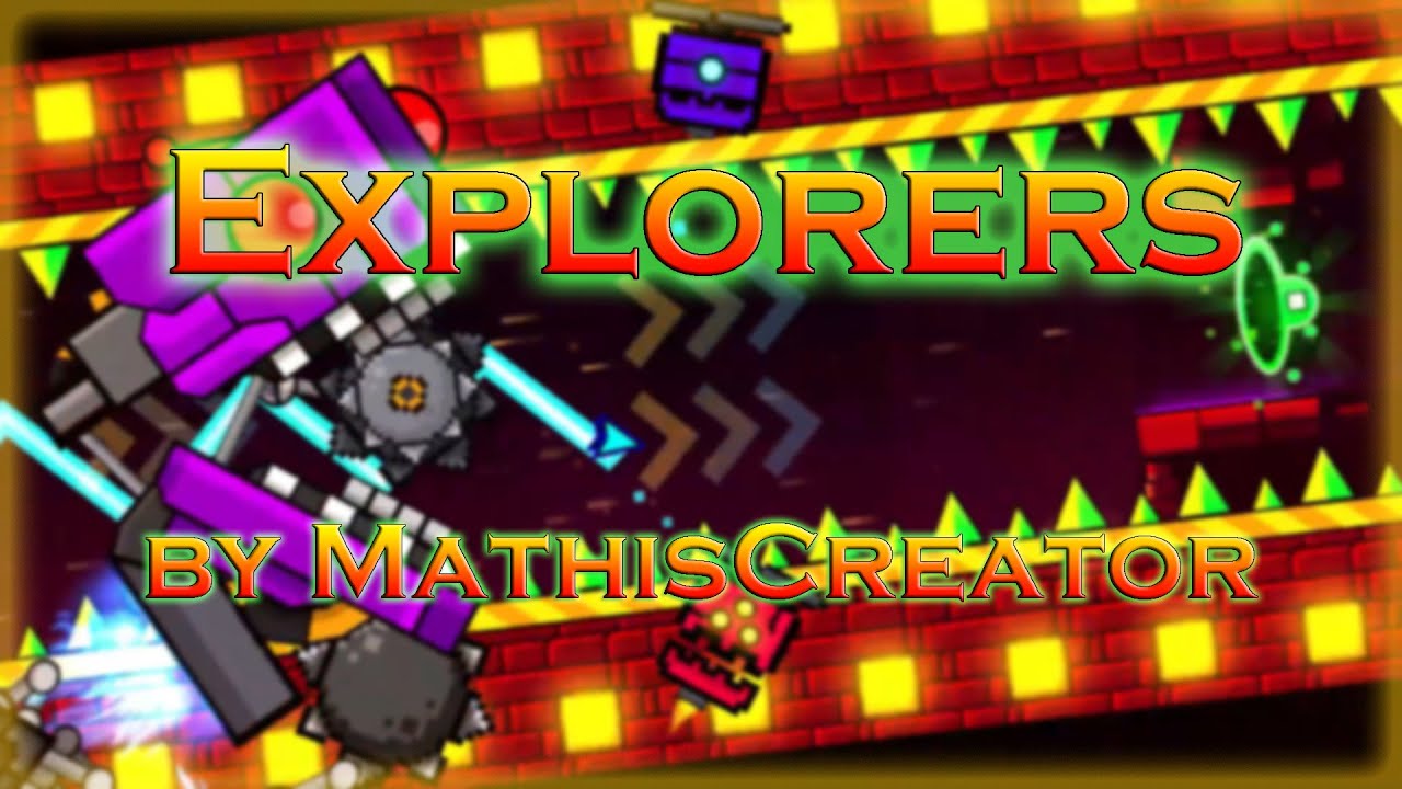Explorers by MathisCreator (Medium Demon) | 3 coins | Geometry Dash ...