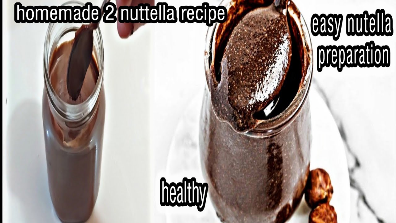 2 type nuttella recipes | 2 types of nutella recipes - YouTube