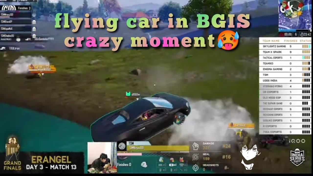 Flying car in BGIS tournament. - YouTube