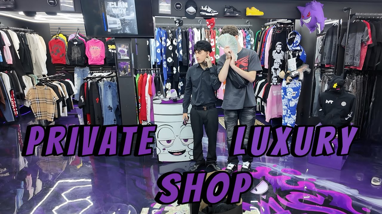 Inside My New Private Shop - YouTube