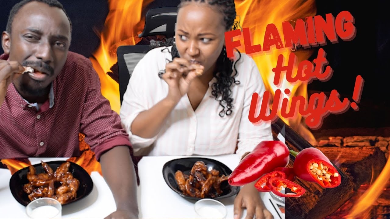 Flaming Hot Wings Challenge!! | Things get heated!!!! - YouTube