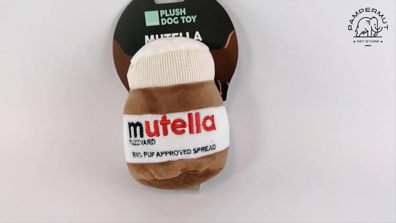 FUZZYARD Mutella - Peluche para perro - YouTube