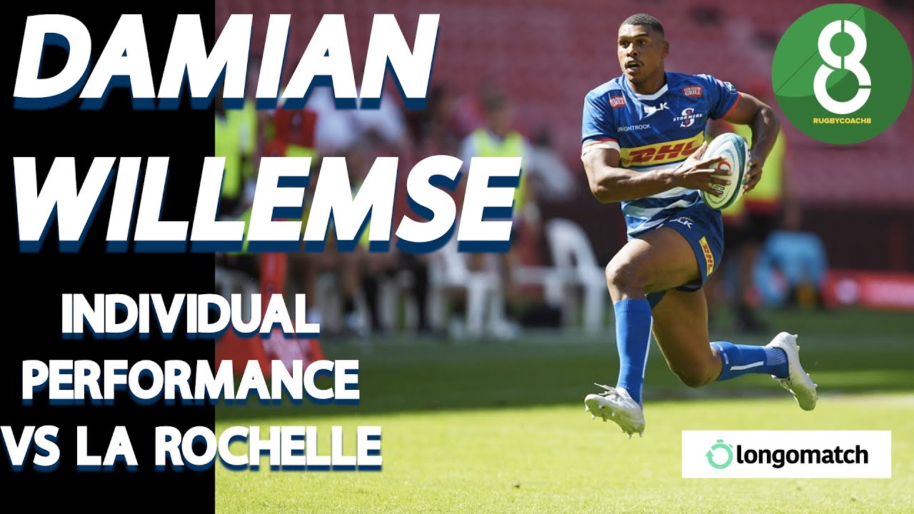 DAMIAN WILLEMSE VS LA ROCHELLE | #ChampionsCup | INDIVIDUAL PERFORMANCE ...
