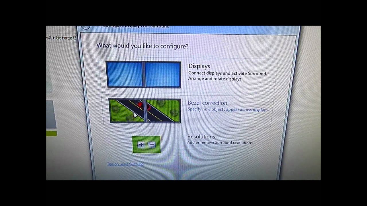 nVidia surround how to with 680 SLI - YouTube