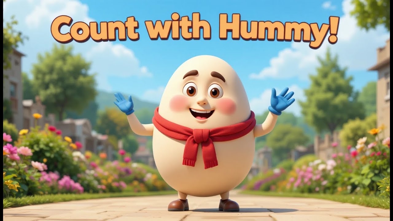 Learn Numbers with Humpty Dumpty, Fun Educational Kids Nursery Rhymes ...