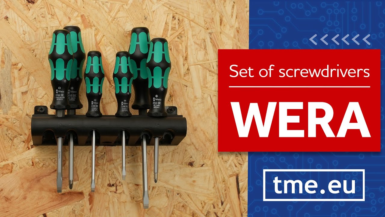 Wera Kraftform Screwdrivers with Lasertip - WERA 05007681001 [UNBOXING ...