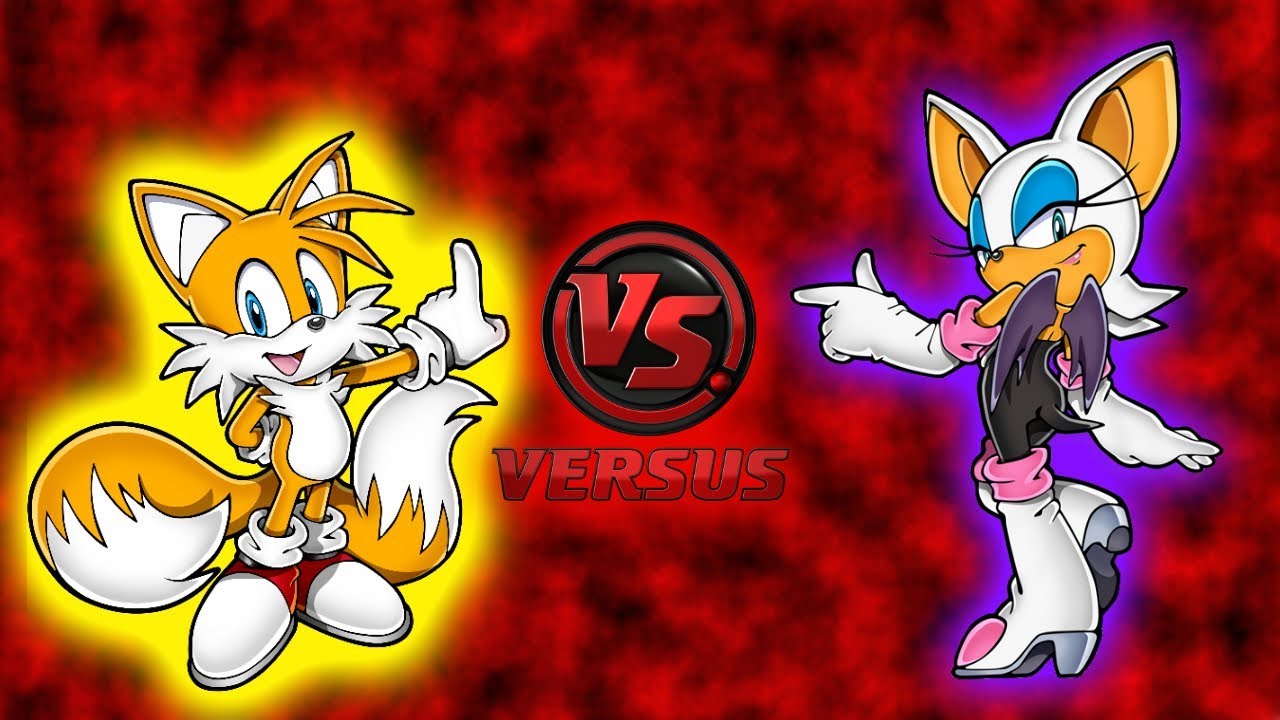 Tails Vs Rouge (Prueba de animación) - YouTube