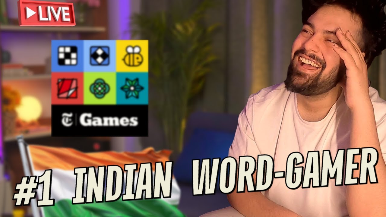 🔴 LIVE: Best Indian Word Gamer - YouTube