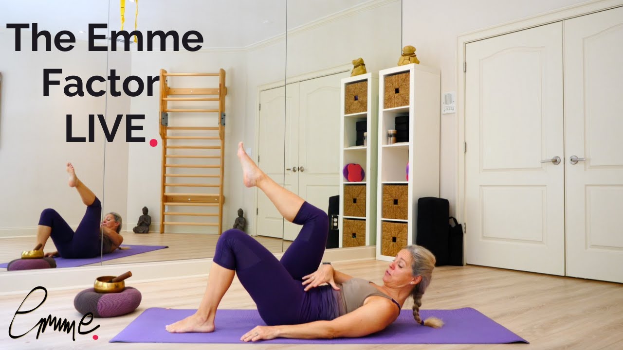 Get to know your CORE | Emme's live yoga class 4/13/20 - YouTube