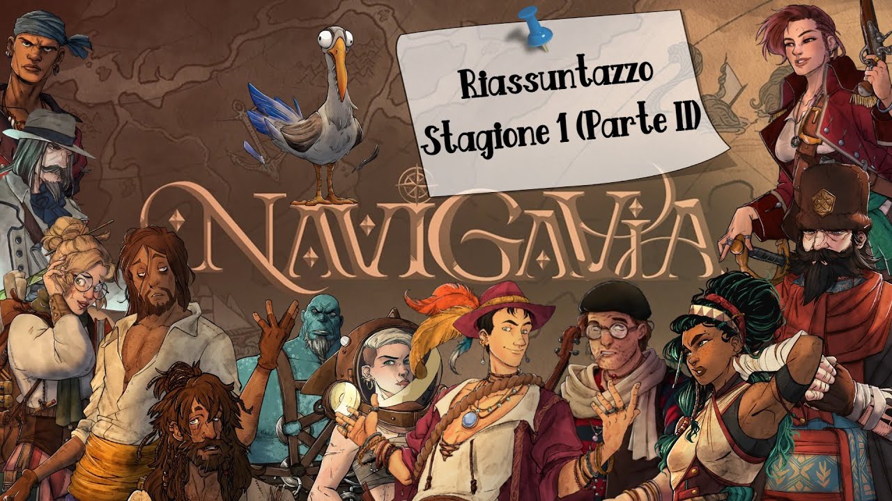 RIASSUNAZZO BRUTTO [EP. 9-16] - (NAVIGAVIA STAGIONE 1) - YouTube