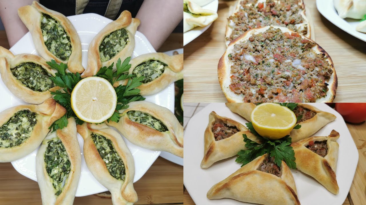 Fatayer de espinacas-sfihas de carne-sfijas-empandas árabes fáciles-A ...