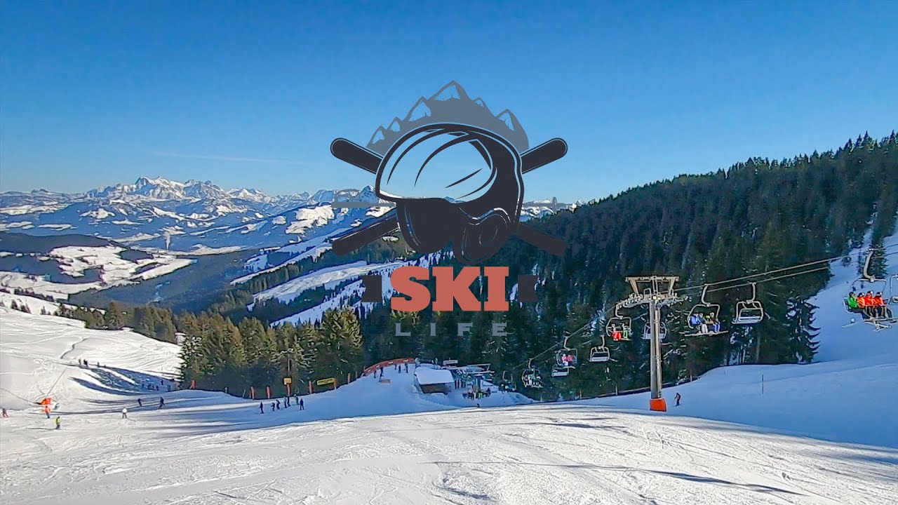 SkiWelt - 70 Red Ski Run, Scheffau, Austria - YouTube