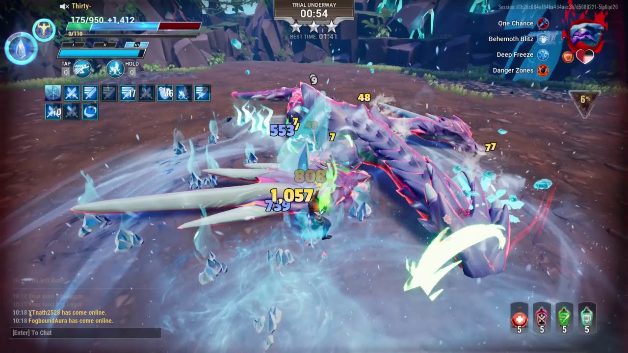 Dauntless Trial Malkarion 1:39 Solo - YouTube