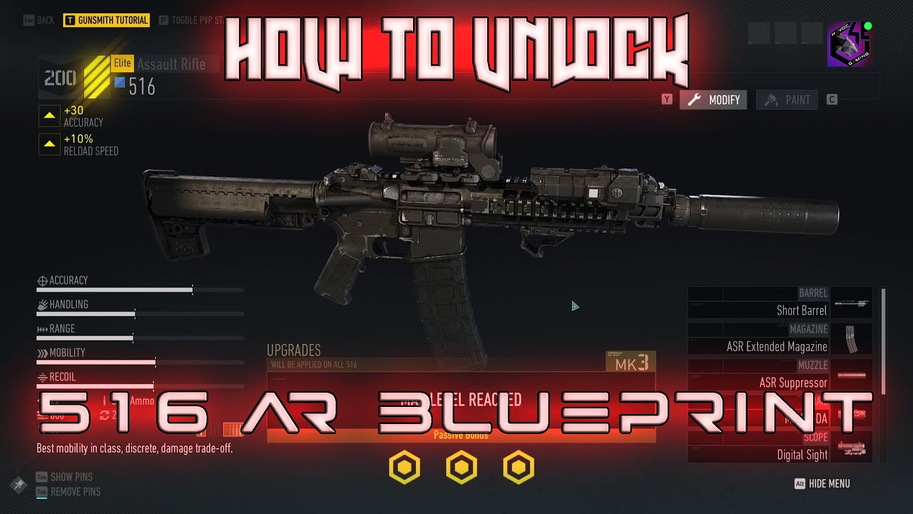 Ghost Recon Breakpoint | How to unlock the "516 Assault Rifle ...