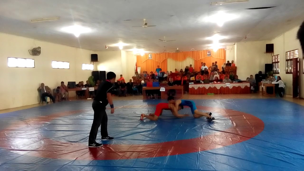 Kevin Edward Silalahi || Sergai vs Tapsel || Final kelas 50kg gaya ...