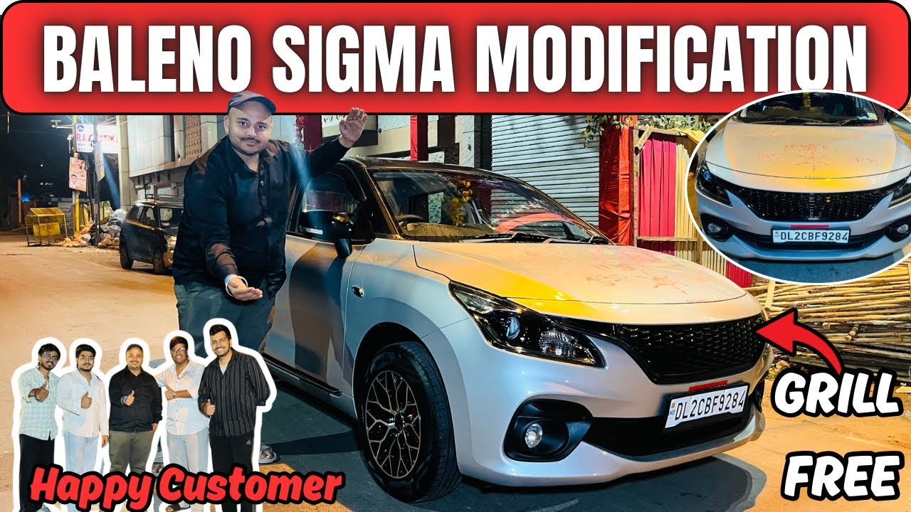 2025 Baleno Sigma New Model Accessories | Maruti Baleno Base To Top ...
