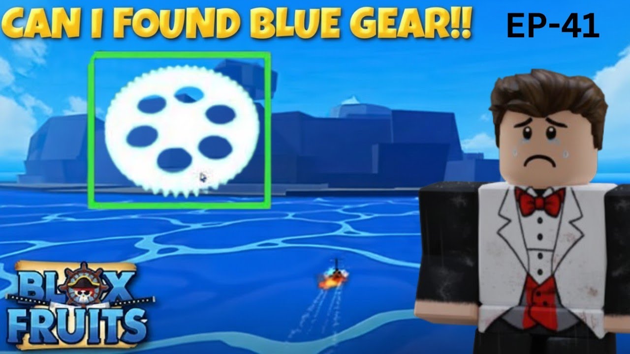Can I Find BLUE GEAR in Blox Fruits? 😱 Ep 41 (Mirage Island) | blox ...