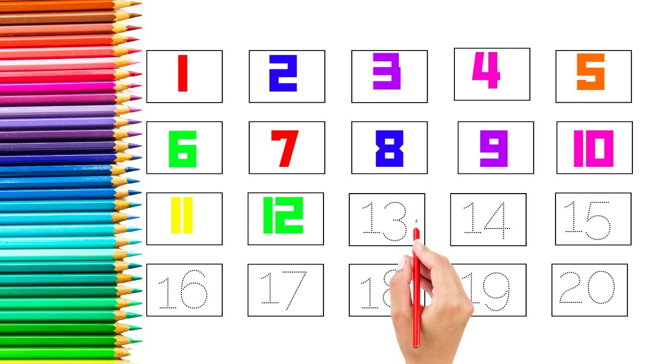 One two three, 1 to 100 counting, ABC, ABCD, 123, 123 Numbers, learn to ...
