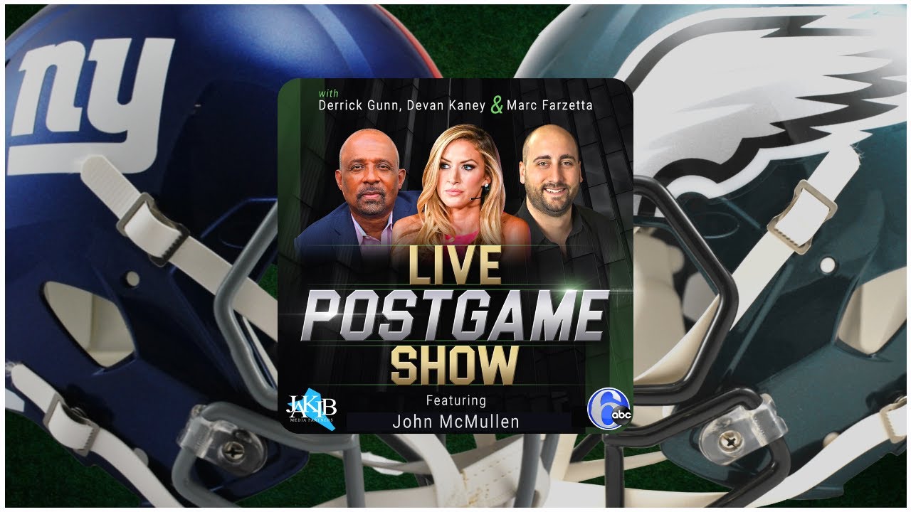 Eagles Postgame Show | Philadelphia Eagles vs. New York Giants ...
