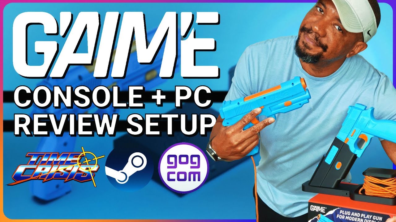 GAIM’E Light Gun Review 🔫 | TV, PC & Emulators Tested! 🎮 - YouTube