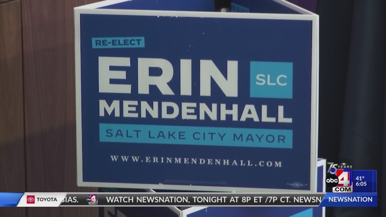 Erin Mendenhall wins 2nd term as SLC mayor - YouTube