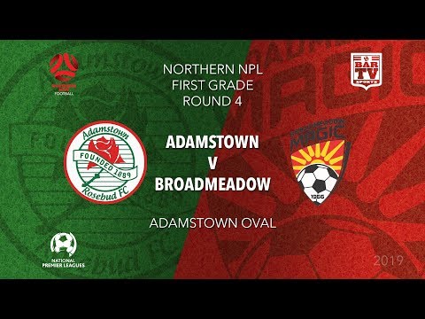 2019 NPL Northern NSW 1st Grade - Round 4 - Adamstown v Broadmeadow ...