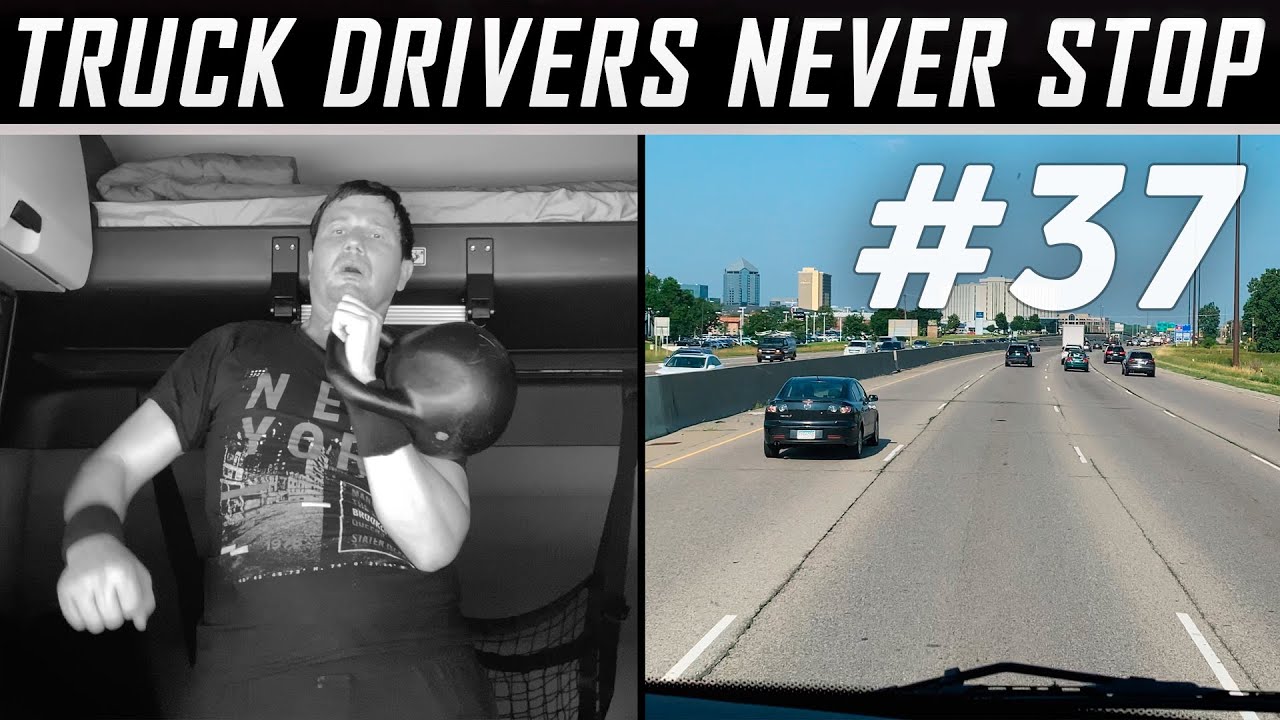 Push Press 100 reps | fitness motivation for truck drivers #37 - YouTube