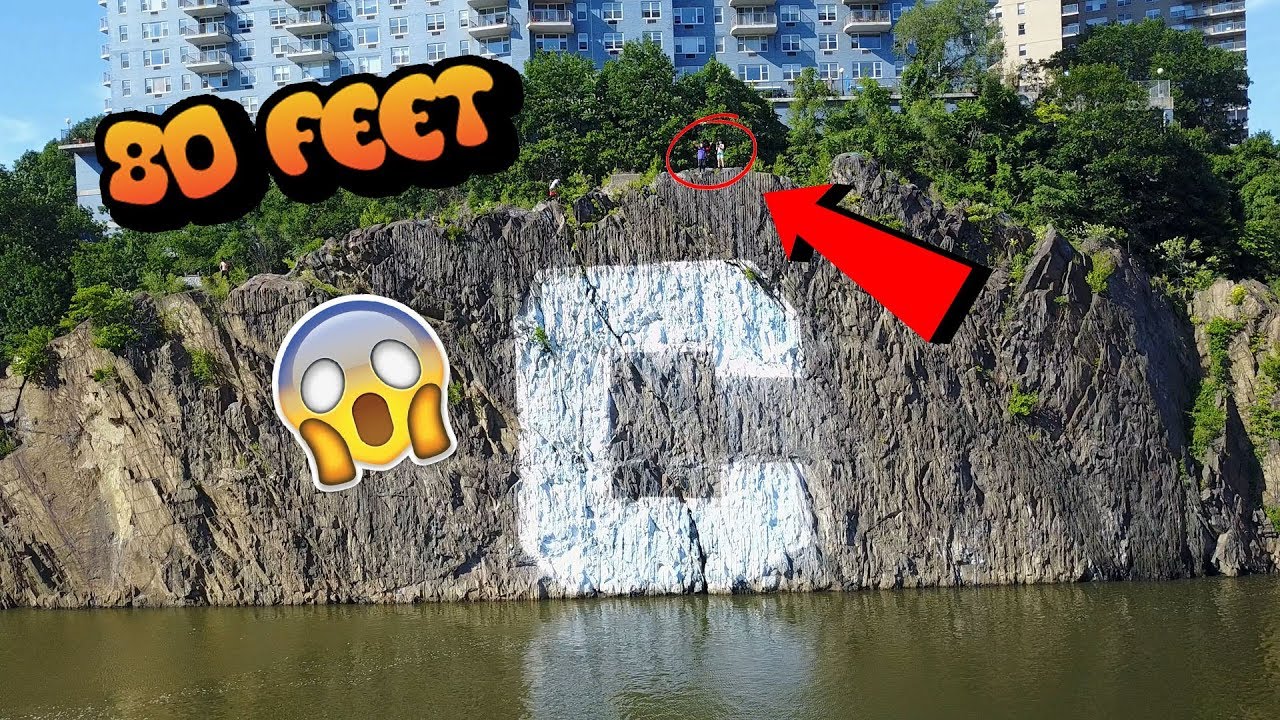 80 FOOT CLIFF JUMP WITH JACK DOHERTY! (Cops Called) - YouTube