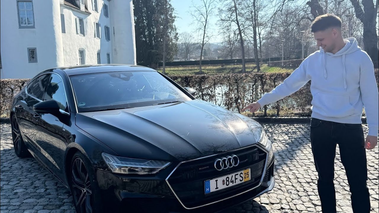 Livrare Audi A7 în Elveția .Andrei a câștigat un Audi a7 cu doar 20 ...
