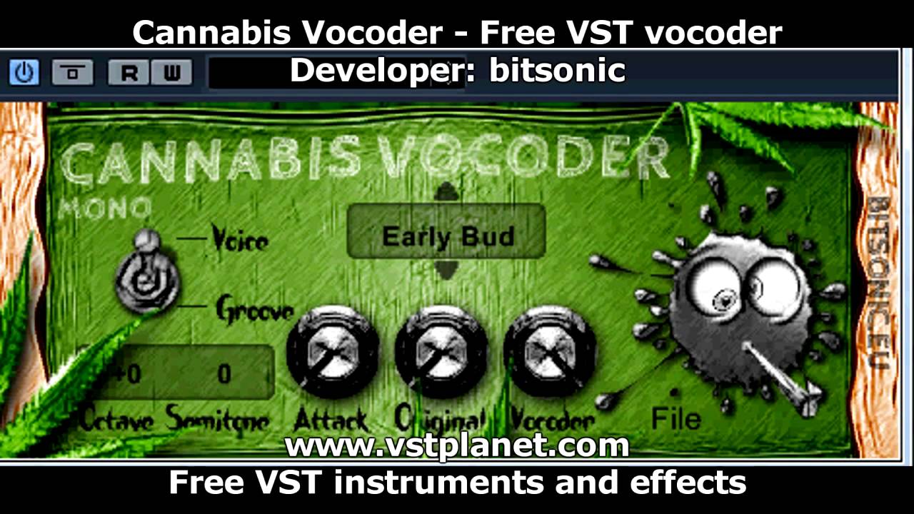 Free VST - Cannabis Vocoder - vstplanet.com - YouTube