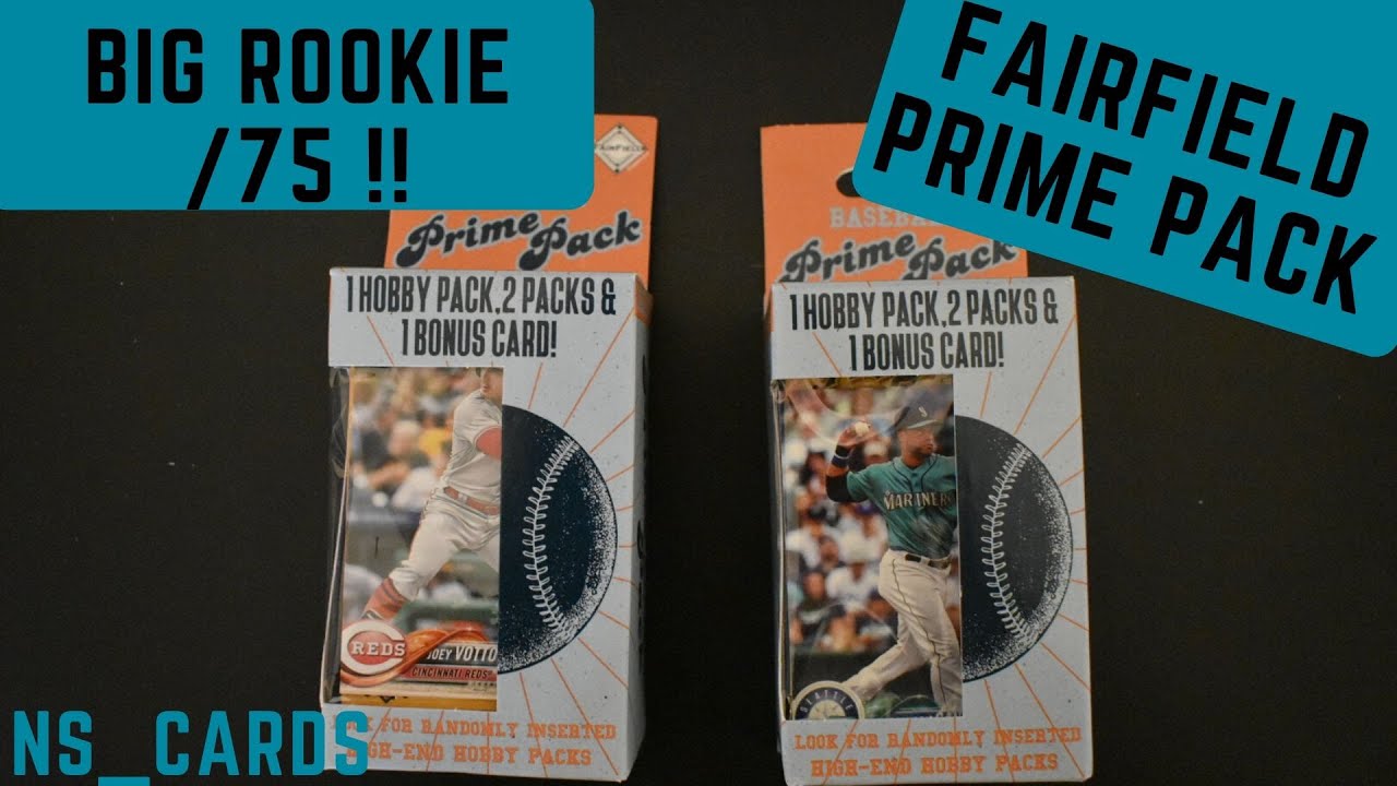 Fairfield Baseball Prime Packs (Walgreens Exclusive) - High End Hobby ...