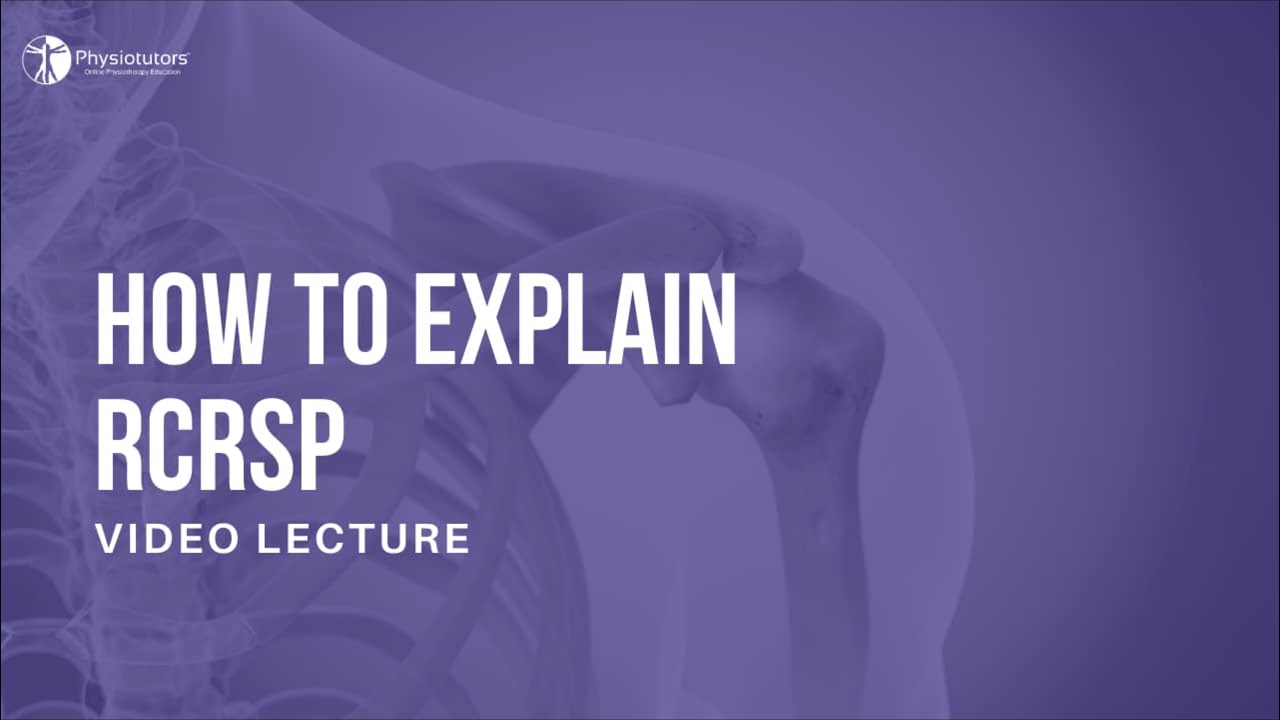 Making Sense of Impingement for your Patient | How to Explain RCRSP ...