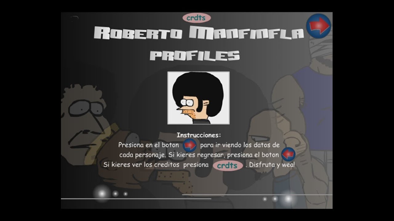 roberto manfinfla profiles - todos los personajes - YouTube