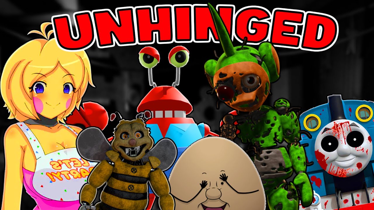 FNAF Fan Games Are Completely Unhinged - 10 FNAF Fan Games - YouTube