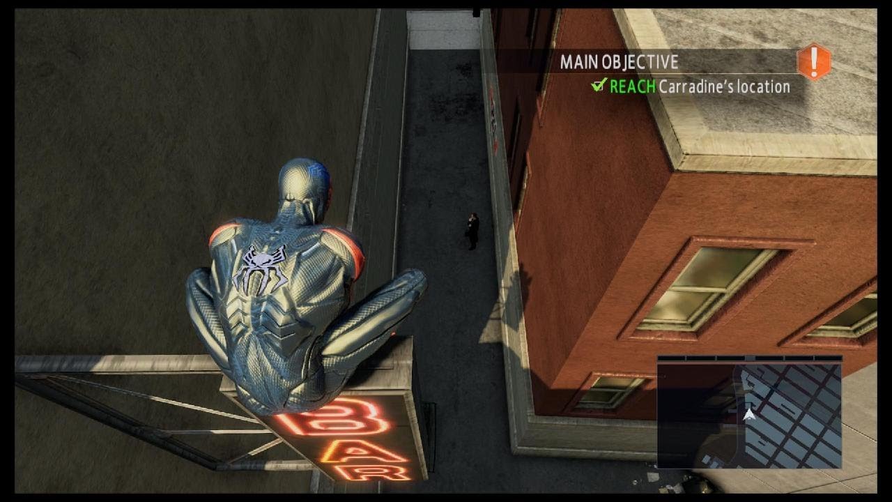 The Amazing Spider-Man 2 - Spying on Carradine - YouTube