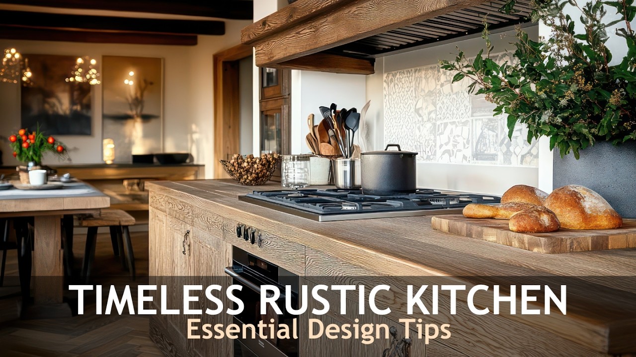 Discover the Secrets to a Timeless Rustic Kitchen - YouTube