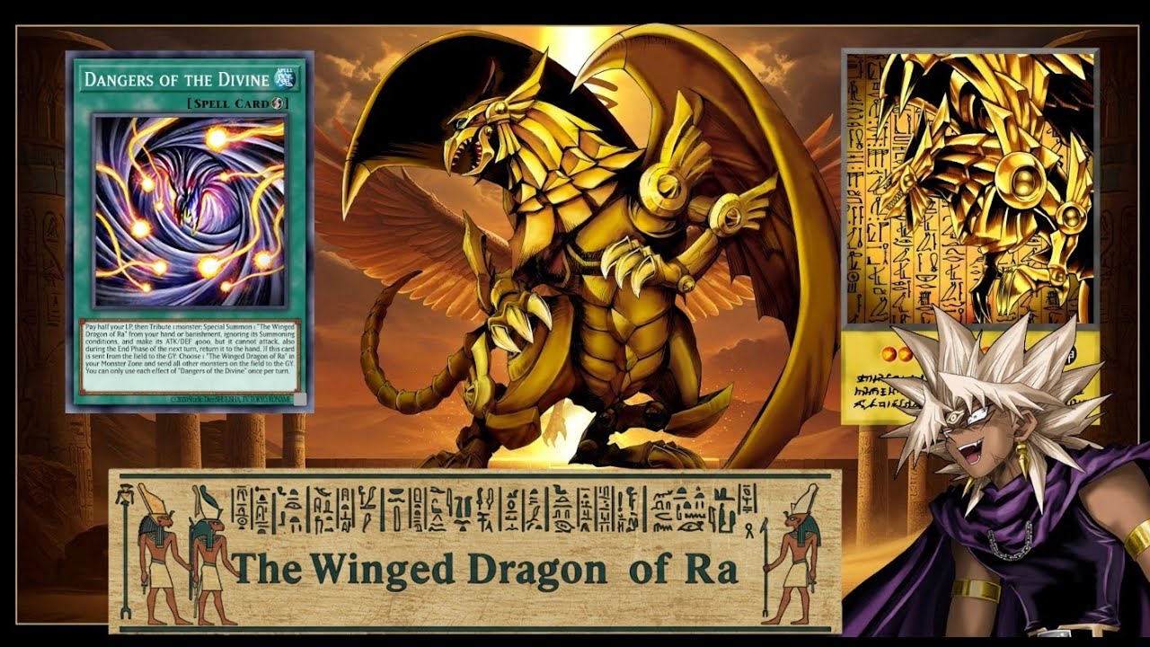 (Ygopro MDPRO3 )The Winged Dragon of Ra deck,Dangers of the Divine ...