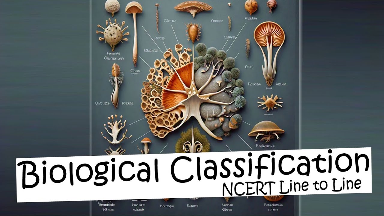 Biological Classification NCERT Line to Line FUll Chapter 😊 - YouTube